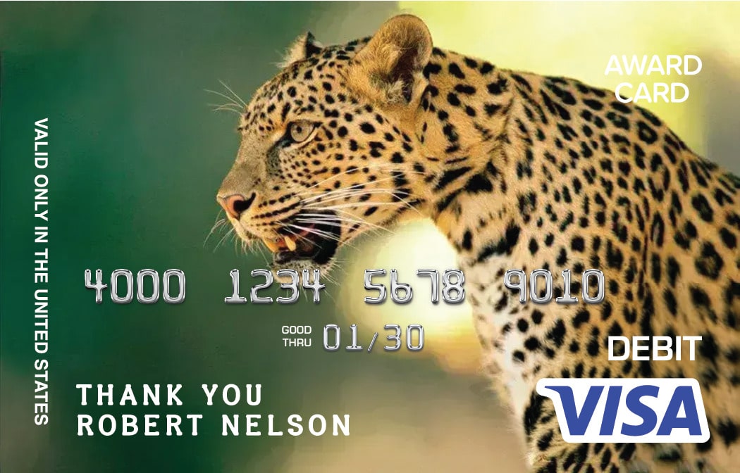 Custom Prepaid Debit Card, Visa Gift Card Designs - Awards2Go
