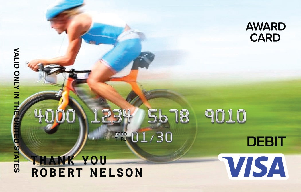 Custom Prepaid Debit Card, Visa Gift Card Designs - Awards2Go