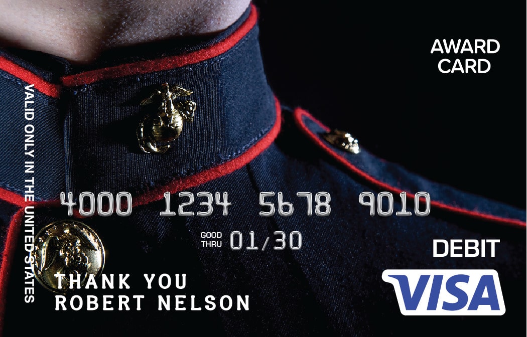 Custom Prepaid Debit Card, Visa Gift Card Designs - Awards2Go