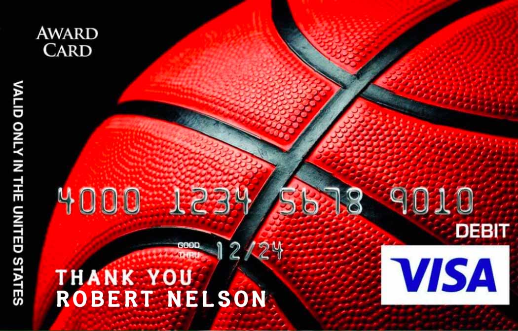 Custom Prepaid Debit Card, Visa Gift Card Designs - Awards2Go