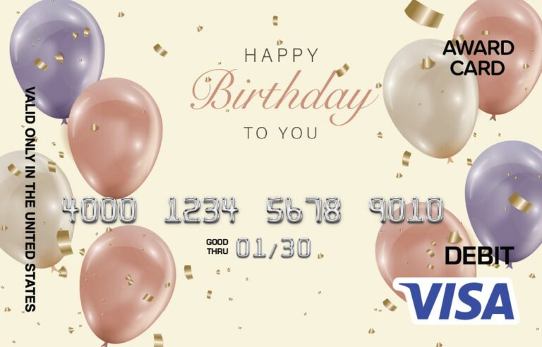 Custom Prepaid Debit Card, Visa Gift Card Designs Gallery