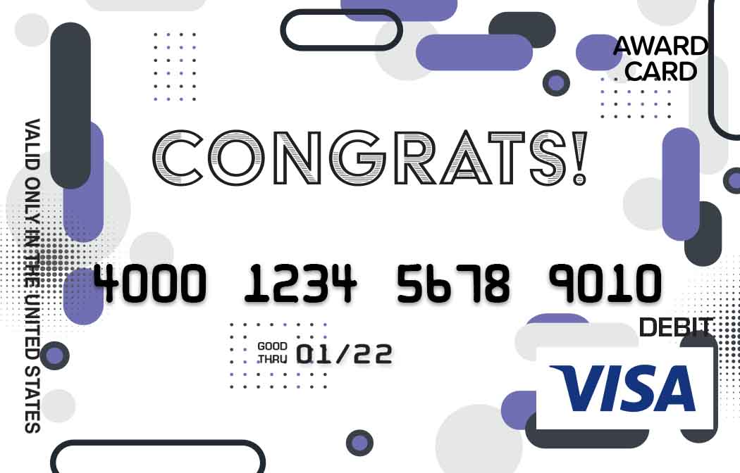 Custom Prepaid Debit Card, Visa Gift Card Designs Gallery