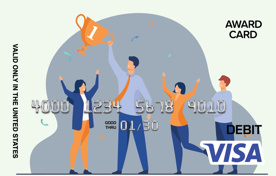 Custom Prepaid Debit Card, Visa Gift Card Designs Gallery