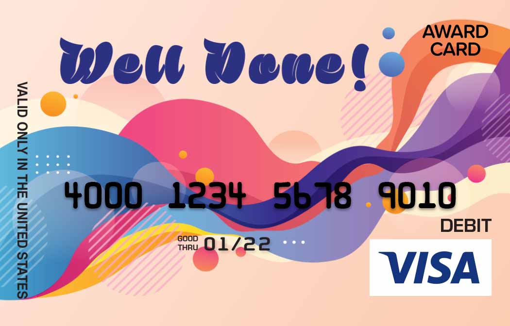 Custom Prepaid Debit Card, Visa Gift Card Designs Gallery
